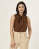 Buy Tan Tops for Women by STYLE QUOTIENT Online | Ajio.com