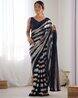 Buy Navy Sarees for Women by SVARAA Online | Ajio.com