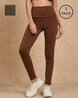 Buy Brown Leggings for Women by COLOR CAPITAL Online | Ajio.com