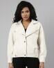 Buy Cream Jackets & Coats for Women by SHOWOFF Online | Ajio.com