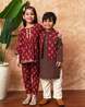Buy Maroon Ethnic Wear Sets for Girls by Readiprint Online | Ajio.com