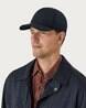 Buy CANALI Nylon Baseball Cap | Navy Blue Color Men | AJIO LUXE