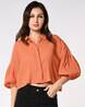 Buy RUST Shirts for Women by IZEL Online | Ajio.com