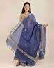 Buy Blue Dupattas for Women by Exotic India Online | Ajio.com