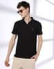 Buy Jet Black Tshirts for Men by JOHN PLAYERS Online | Ajio.com
