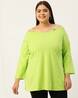 Buy Lime green Tops for Women by Therebelinme Online | Ajio.com