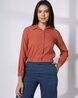 Buy Rust Shirts for Women by DNMX FOR TRENDS SELECT Online | Ajio.com