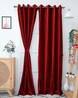 Buy Maroon Curtains & Accessories for Home & Kitchen by ARiANA Online ...