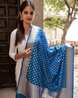Buy Blue Dupattas for Women by Exotic India Online | Ajio.com