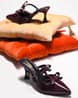 Buy Maroon Heeled Sandals for Women by Selfiee Online | Ajio.com