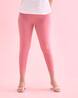 Buy Blush Pink Leggings for Women by GO COLORS Online | Ajio.com