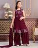 Buy Purple Ethnic Wear Sets for Girls by MUHURATAM Online | Ajio.com