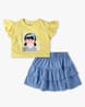 Buy Yellow Sets for Girls by YOUSTA Online | Ajio.com