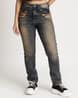 Buy Dull Blue Jeans & Jeggings for Women by Bene Kleed Online | Ajio.com