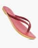 Buy Red Flat Sandals for Women by SILK FEET Online | Ajio.com
