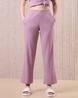 Buy Purple Track Pants for Women by TECHNOSPORT Online | Ajio.com
