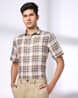 Buy Brown Shirts for Men by NETPLAY Online | Ajio.com