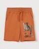 Buy Rust Shorts & 3/4ths for Boys by FAME FOREVER BY LIFESTYLE Online ...