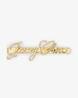 Buy Jimmy Choo Logo Script Hair Pin | Gold-Toned Color Women | AJIO LUXE