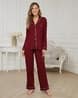 Buy Maroon Night&LoungeWearSets for Women by Bellababebysk Online ...
