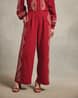 Buy Maroon Track Pants for Women by STYLE ISLAND Online | Ajio.com