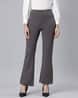 Buy Silver Grey Trousers & Pants for Women by GO COLORS Online | Ajio.com