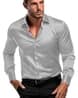 Buy Silver Shirts for Men by Indo Online | Ajio.com