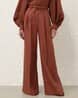 Buy Zimmermann Women Illuminate Linen Wide-Leg Pants | Rust Color Women ...