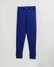 Buy Royal Blue Track Pants for Boys by Etched Design Online | Ajio.com