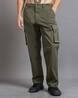 Buy Olive Trousers & Pants for Men by ITALIAN COLONY Online | Ajio.com