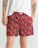 Buy Red Boxers for Men by Snitch Online | Ajio.com