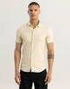 Buy Cream Shirts for Men by SNITCH Online | Ajio.com
