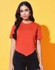Buy Orange Tops for Women by THEALLCHEMY Online | Ajio.com