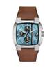 Buy Diesel Square Dial Chronograph Watch | Brown Color Men | AJIO LUXE