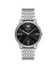 Buy Emporio Armani Round Dial Analogue Watch | Silver Color Men | AJIO LUXE