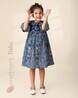 Buy Indigo Dresses & Frocks for Girls by Fabindia Online | Ajio.com