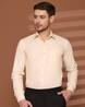 Buy Cream Shirts for Men by Grage Online | Ajio.com