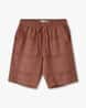 Buy Rust Shorts & 3/4ths for Boys by YB DNMX Online | Ajio.com