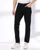 Buy Jet Black Jeans for Men by DNMX Online | Ajio.com