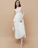 Buy Off White Dresses for Women by Ginger by lifestyle Online | Ajio.com