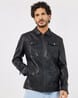 Buy Black Jackets & Coats for Men by Styli Online | Ajio.com