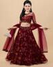 Buy Maroon Ethnic Wear Sets for Girls by Piludi Online | Ajio.com