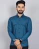 Buy Dark Firozi Shirts for Men by Troonpair Online | Ajio.com