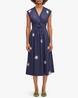 Buy KATE SPADE Snappy Poplin Bow Dress | Blue Color Women | AJIO LUXE