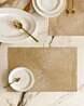 Buy Gold Table Napkins, Coasters & Placemats for Home & Kitchen by ...