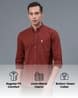 Buy Rust Shirts for Men by RED TAPE Online | Ajio.com