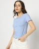 Buy Sky Blue Tops for Women by YOUSTA Online | Ajio.com