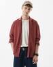 Buy Rust orange Shirts for Men by SNITCH Online | Ajio.com