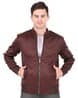 Buy Coffee Jackets & Coats for Men by LEATHER RETAIL Online | Ajio.com
