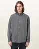 Buy ALL SAINTS Bodhi Ls Overshirt | pillar grey Color Men | AJIO LUXE